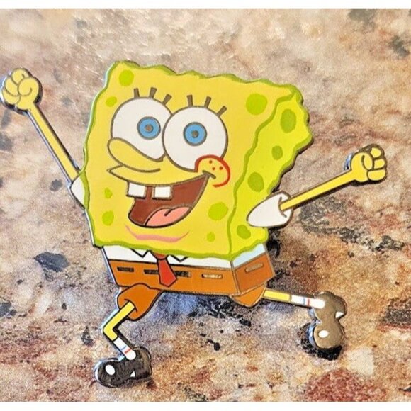 Other | Rare Vintage 202 Spongebob Squarepants Pin Universal Studios ...